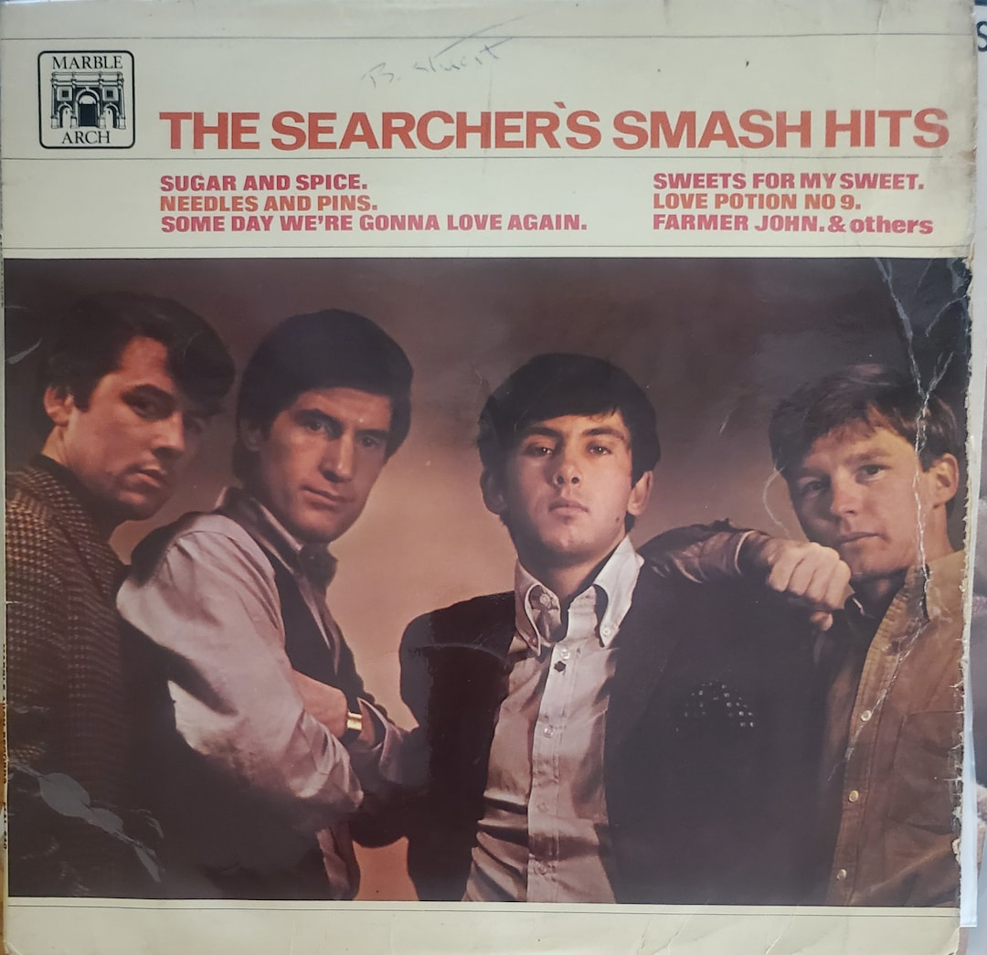 The Searchers, the Searchers' Smash Hits, Vintage Vinyl Record Album ...
