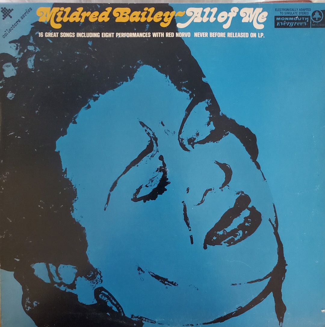 Mildred Bailey All of Me Vintage Vinyl Record Album Classic - Etsy