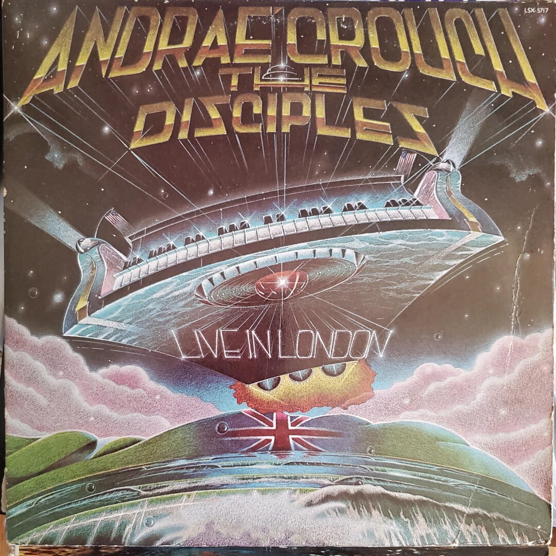Andrae Crouch, the Disciples Live in London, Vintage Vinyl Record Album ...
