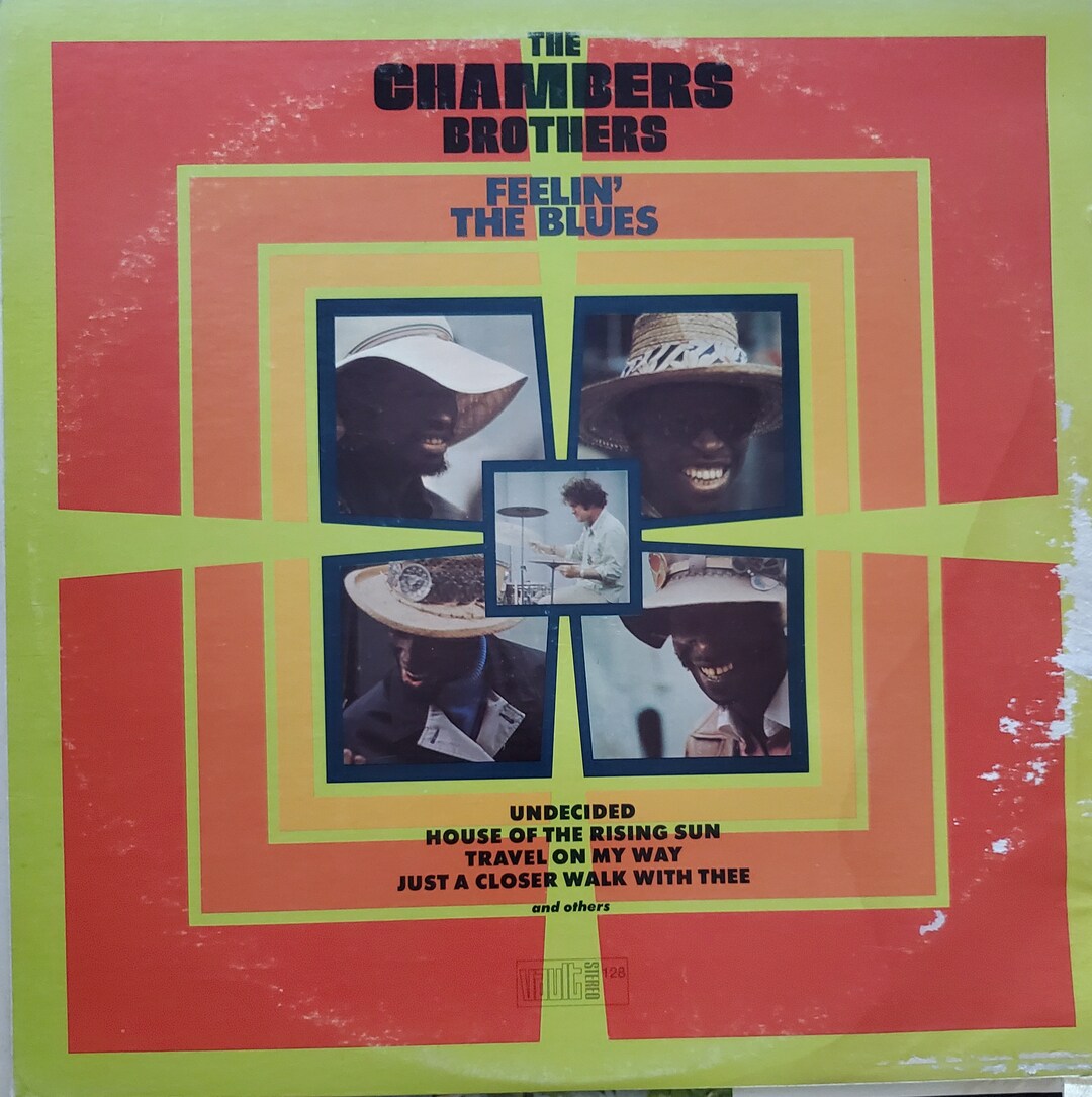 The Chambers Brothers, Feelin' the Blues, Vintage Vinyl Record Album ...