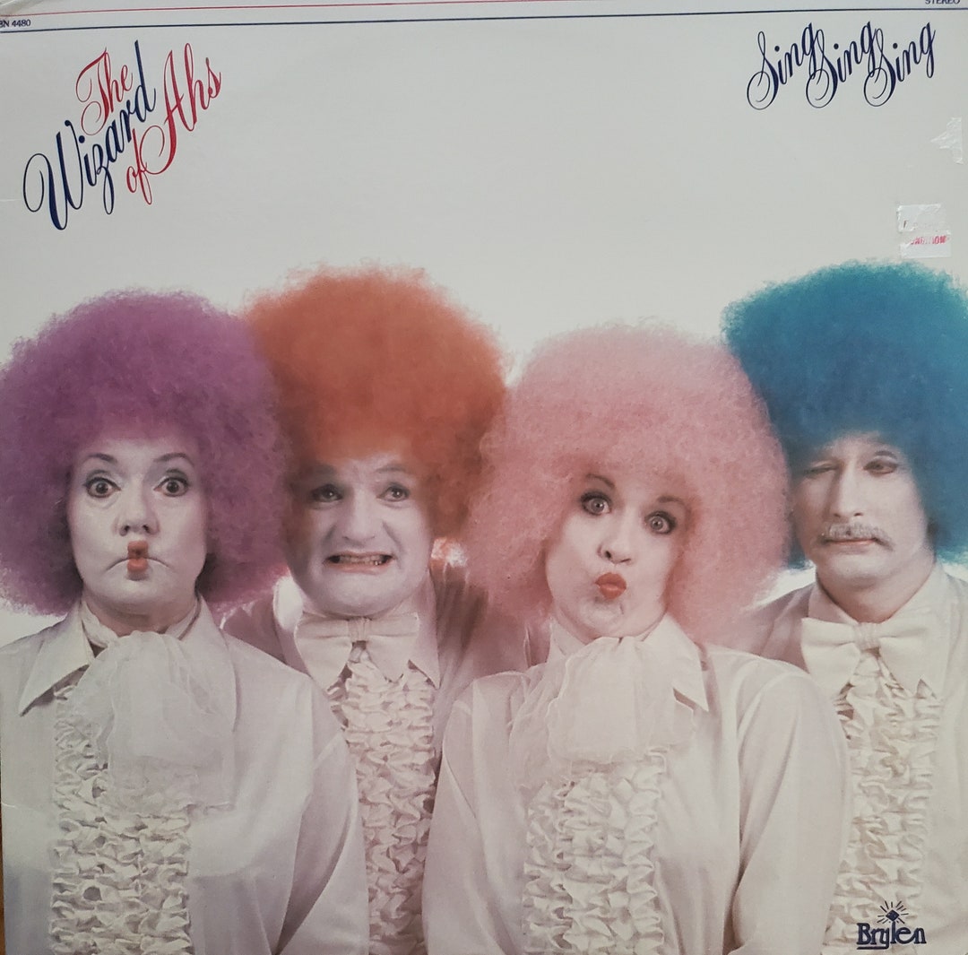 The Wizard of Ahs, Sing Sing Sing, Vintage Vinyl Record Album, Classic ...