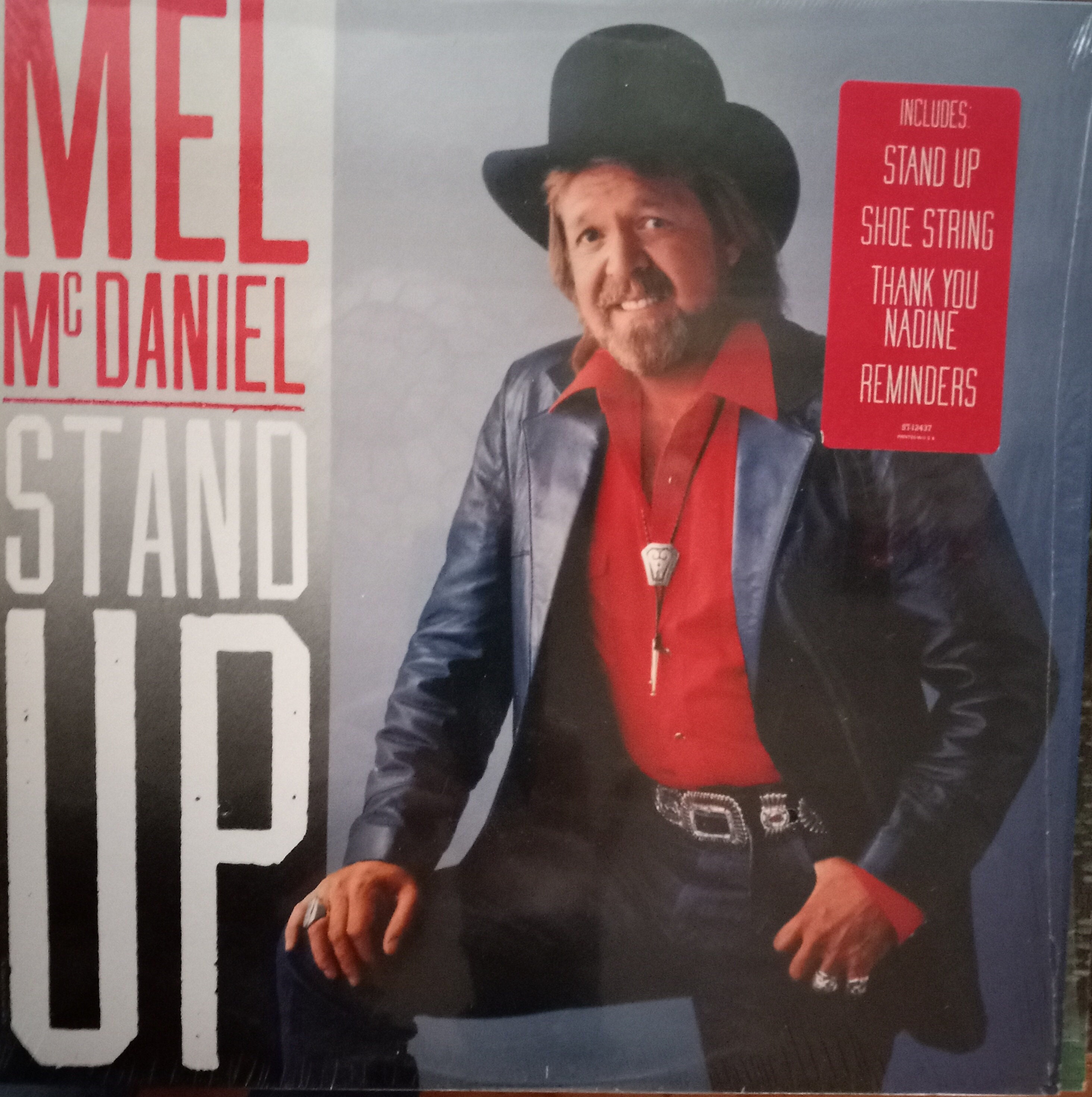 Mel Mcdaniel, Stand Up, Vintage Record Album, Vinyl LP, Classic Country ...