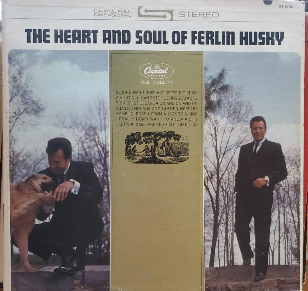 Ferlin Husky, the Heart and Soul of Ferlin Husky, Vintage Vinyl Record ...