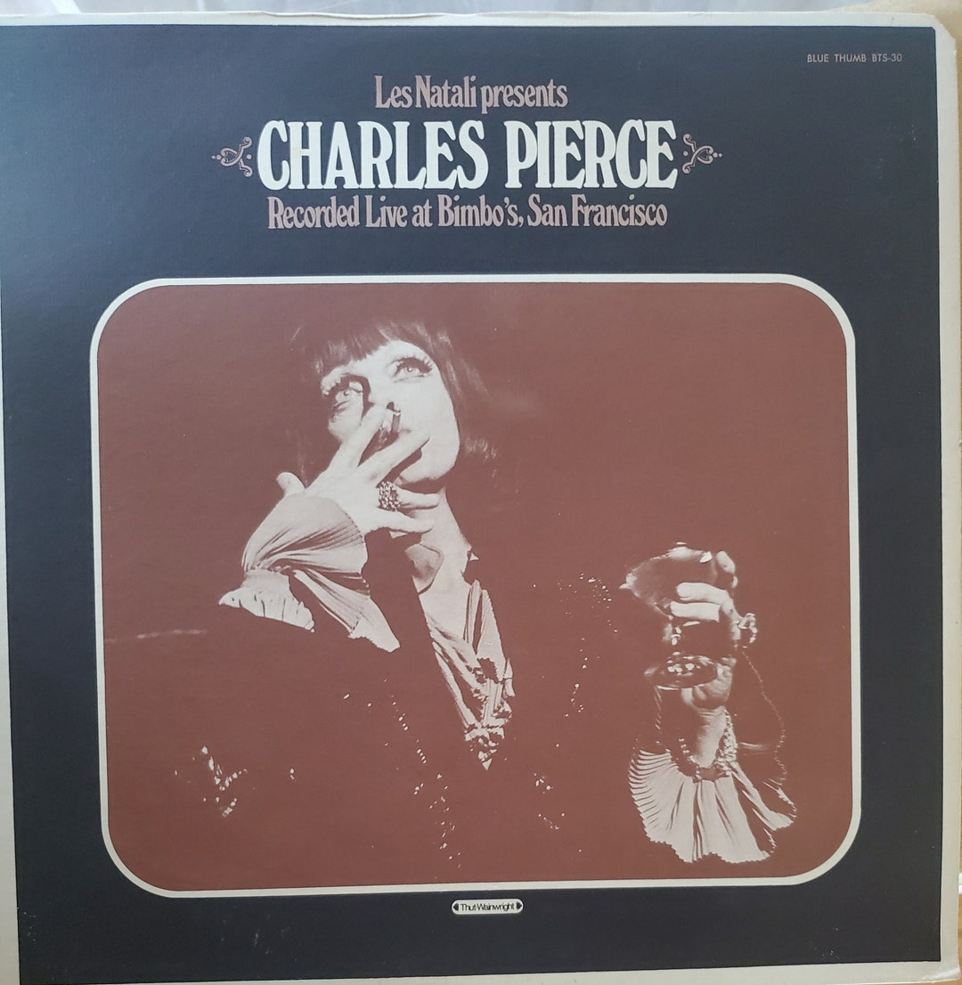 Charles Pierce Recorded Live at Bimbo's in San Francisco, Vintage Vinyl ...