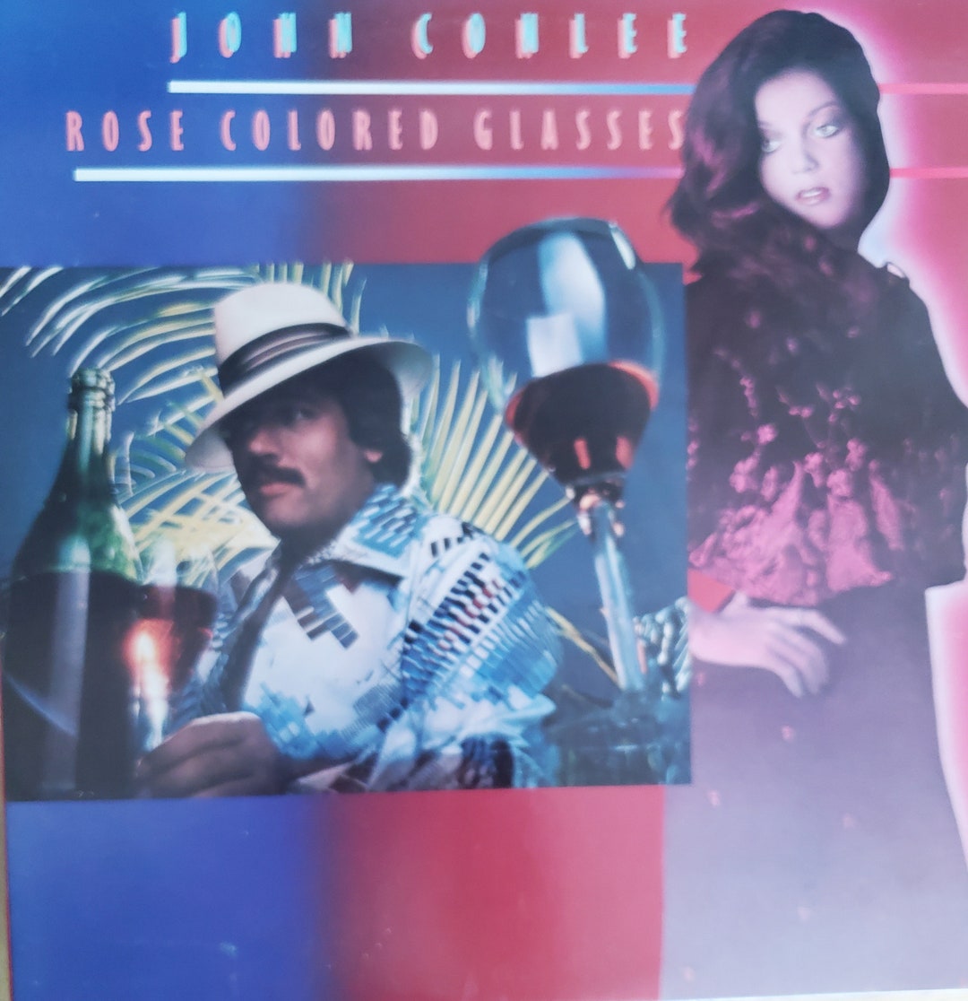John Conlee, Rose Colored Glasses, Vintage Record Album, Vinyl LP ...