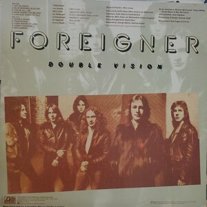 Foreigner, Double Vision, Vintage Record Album, Vinyl LP, Classic Rock ...
