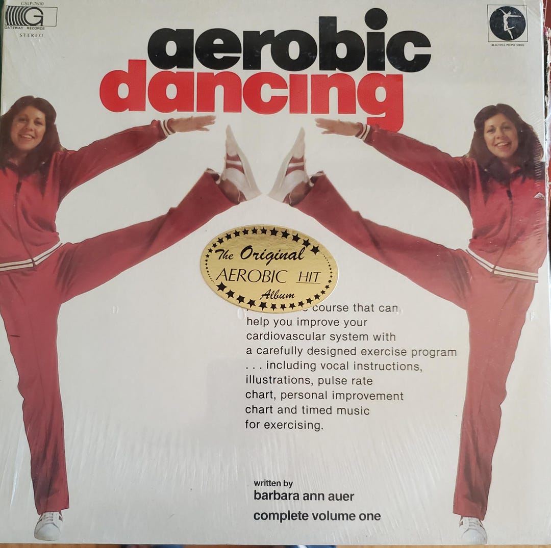 Aerobic Dancing, the Original Aerobic Hit Album, Vintage Vinyl Record ...