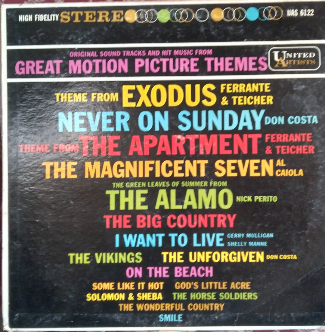 Great Motion Picture Themes, Original Soundtracks and Hit Music ...