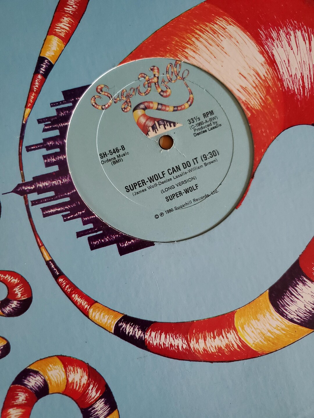 Super-wolf, Super-wolf Can Do It, 12" Single Play DJ Club Radio Play ...