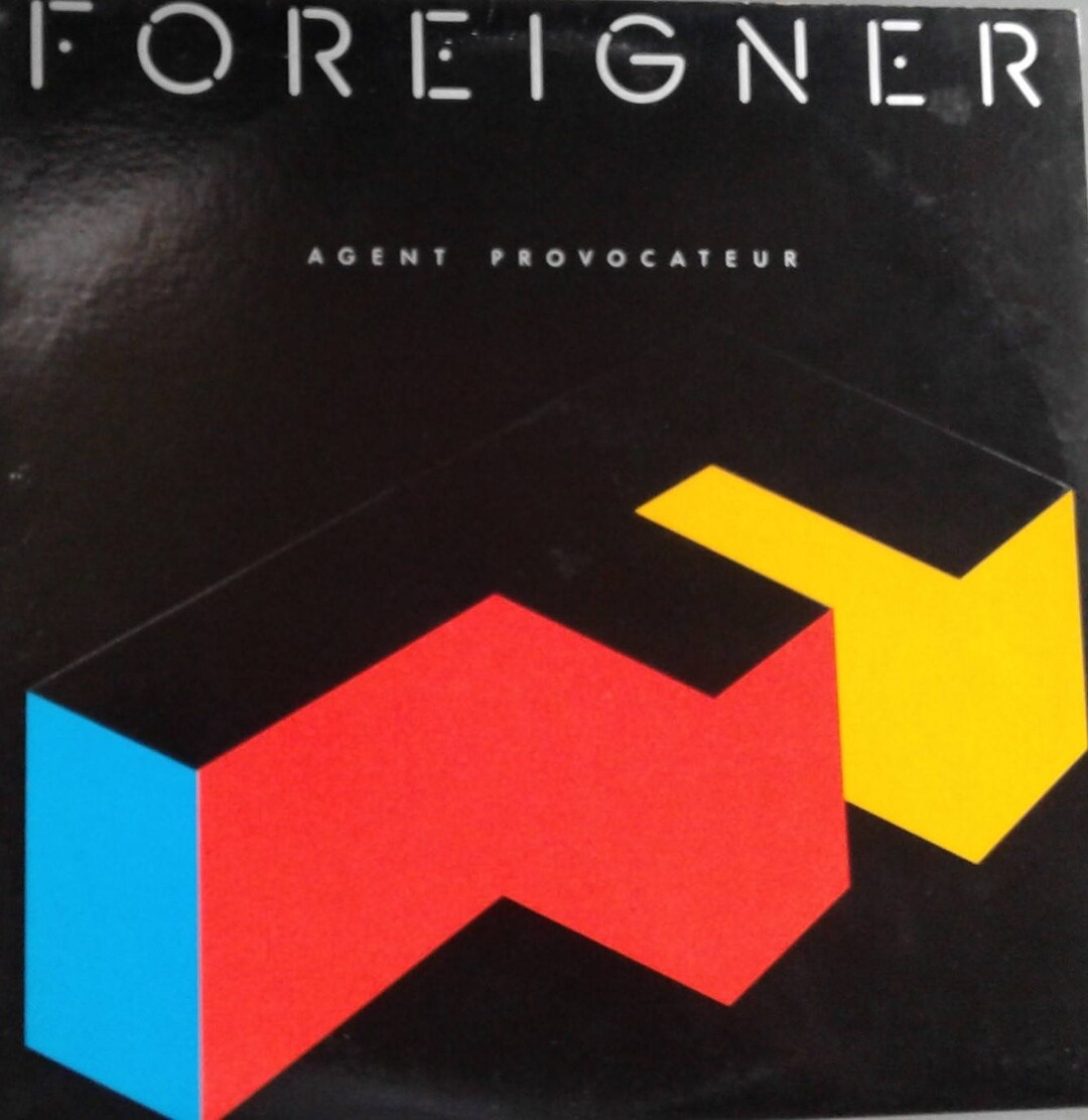 Foreigner, Agent Provocateur, Vintage Record Album, Vinyl LP, Classic ...