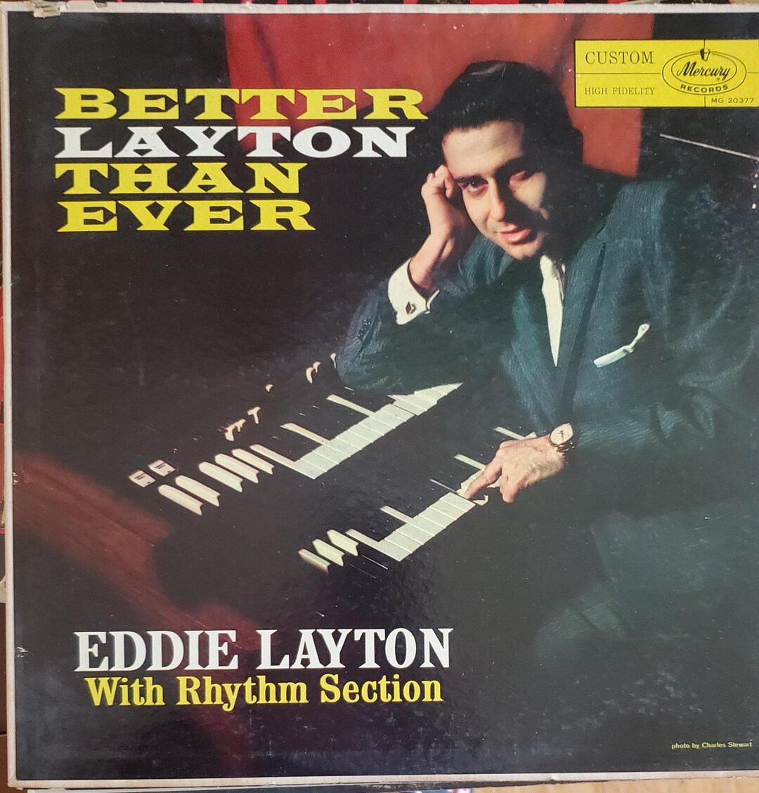 Eddie Layton With Rhythm Section, Better Layton Than Ever, Vintage ...