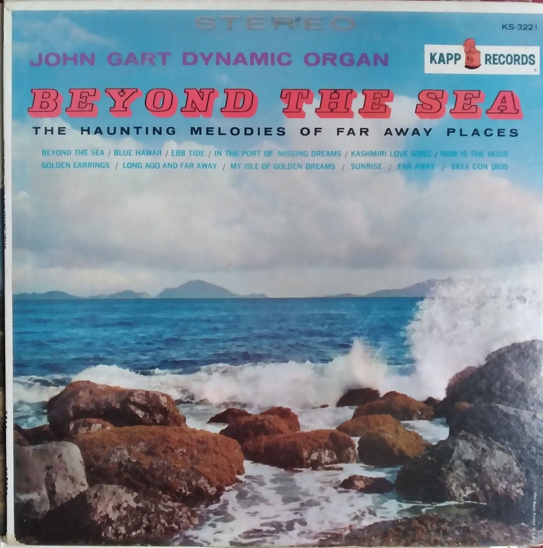 John Gart Dynamic Organ, Beyond the Sea, Vintage Record Album, Vinyl LP ...