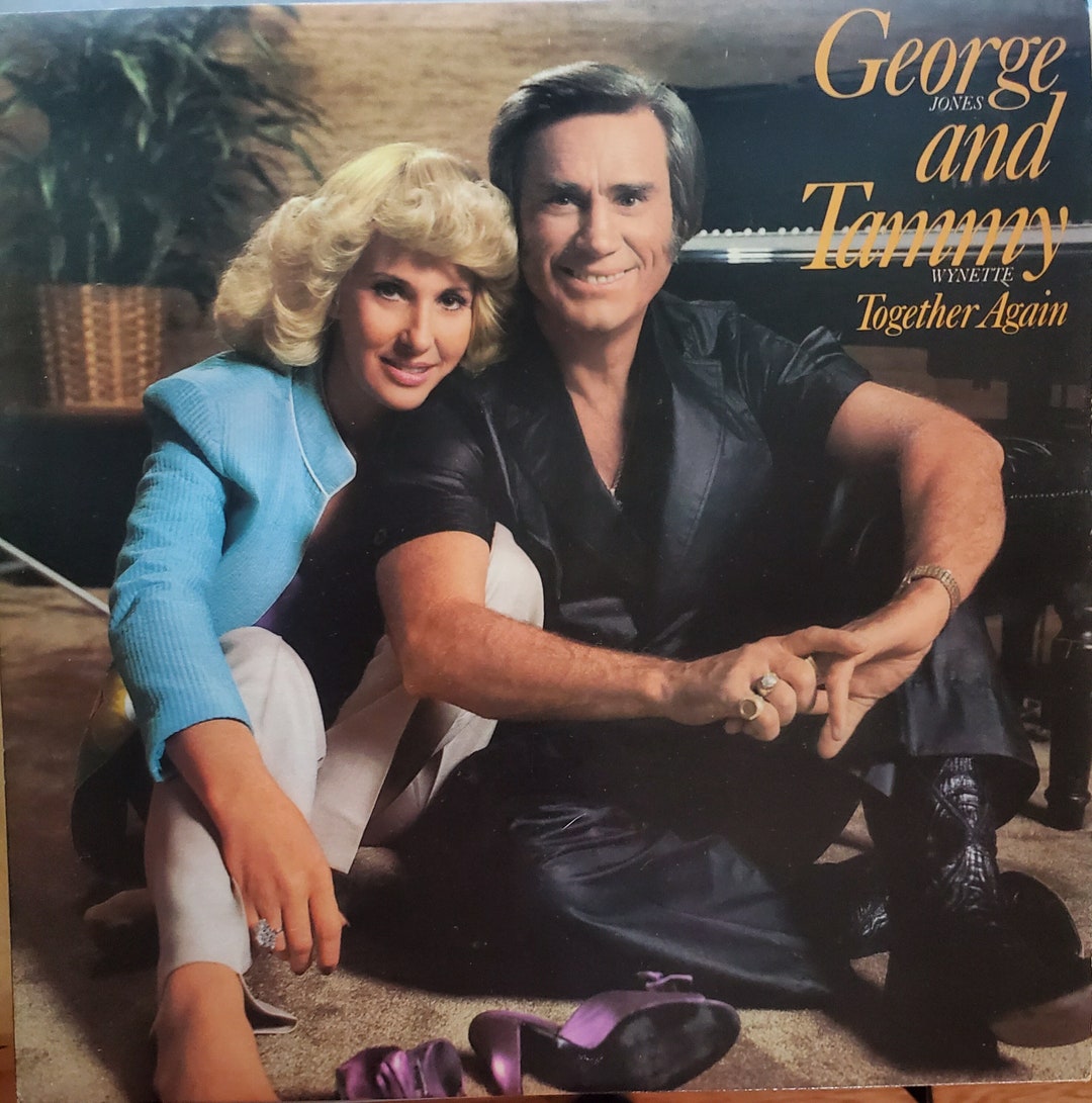 Tammy Wynette and George Jones, Together Again, Vintage Record Album ...