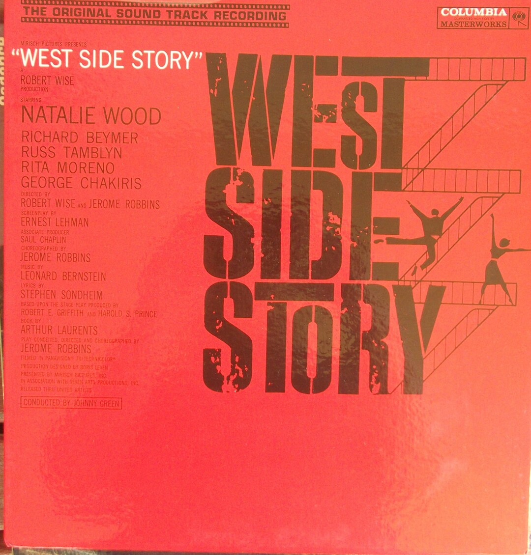 West Side Story, Original Soundtrack Recording, Vintage Record Album ...