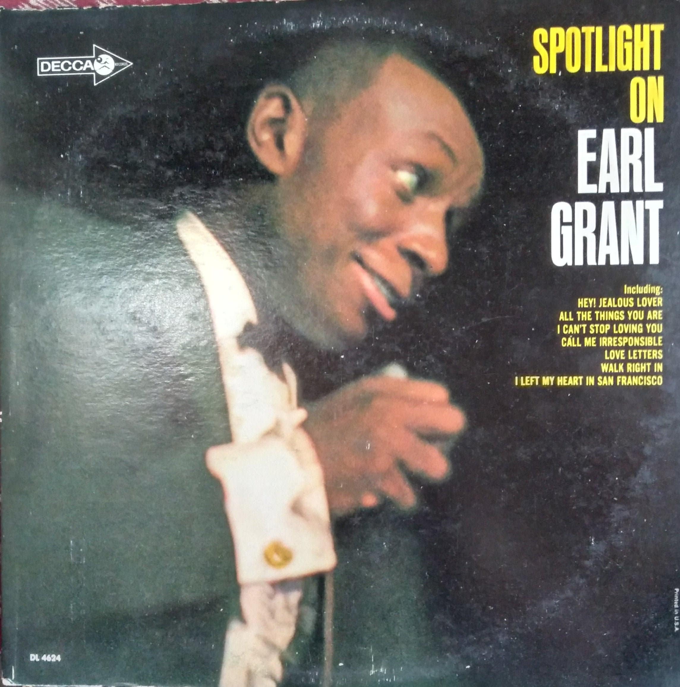 Earl Grant Spotlight on Earl Grant Vintage Record Album | Etsy