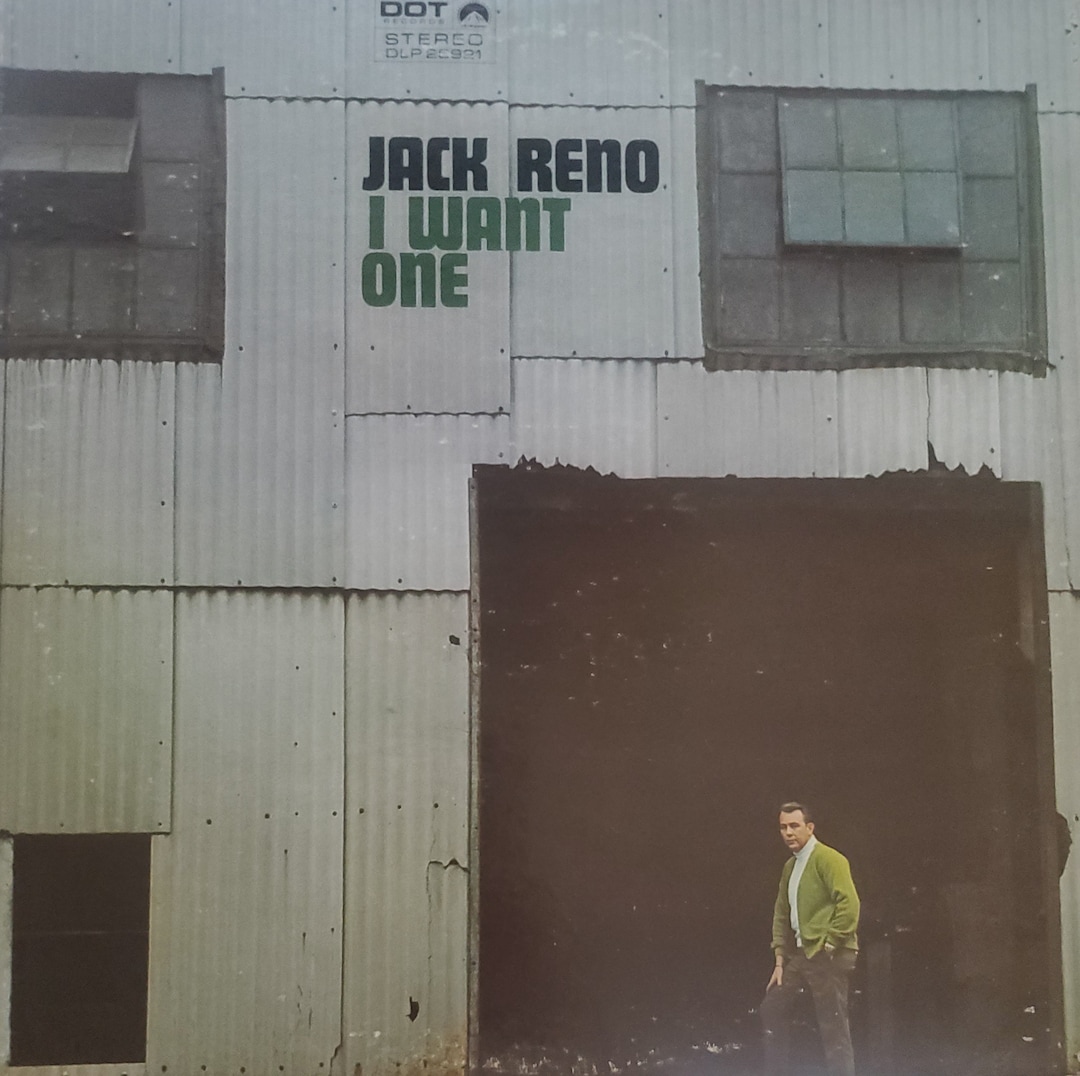 Jack Reno, I Want One, Vintage Vinyl Record Album, Classic Country ...