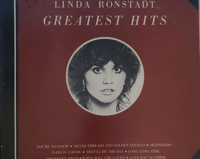 Linda Ronstadt, Greatest Hits, Vintage Vinyl Record Album, Classic Pop ...