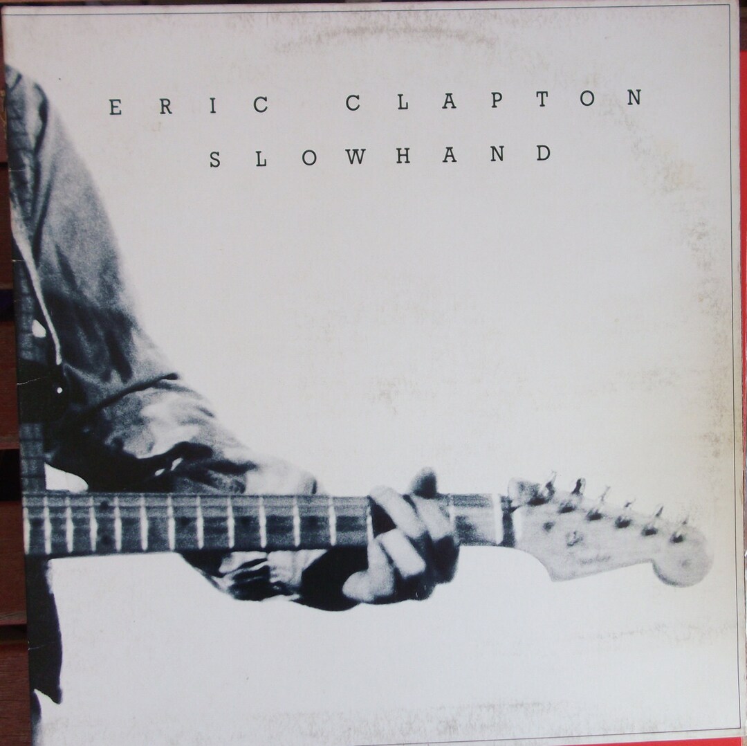Eric Clapton, Slowhand, Vintage Record Album, Vinyl LP, Classic Rock ...