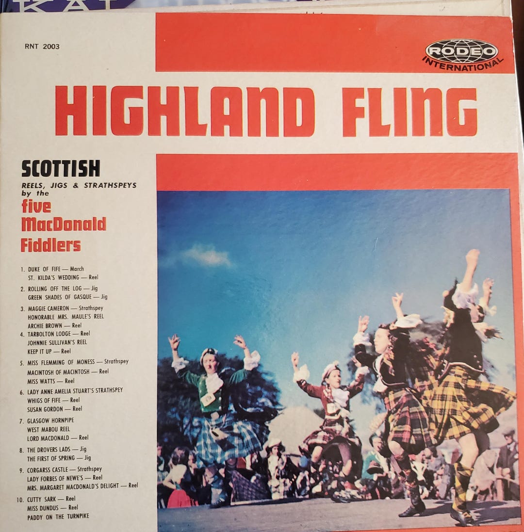 Five Macdonald Fiddlers, Scottish Reels Jigs and Strathspeys, Highland ...