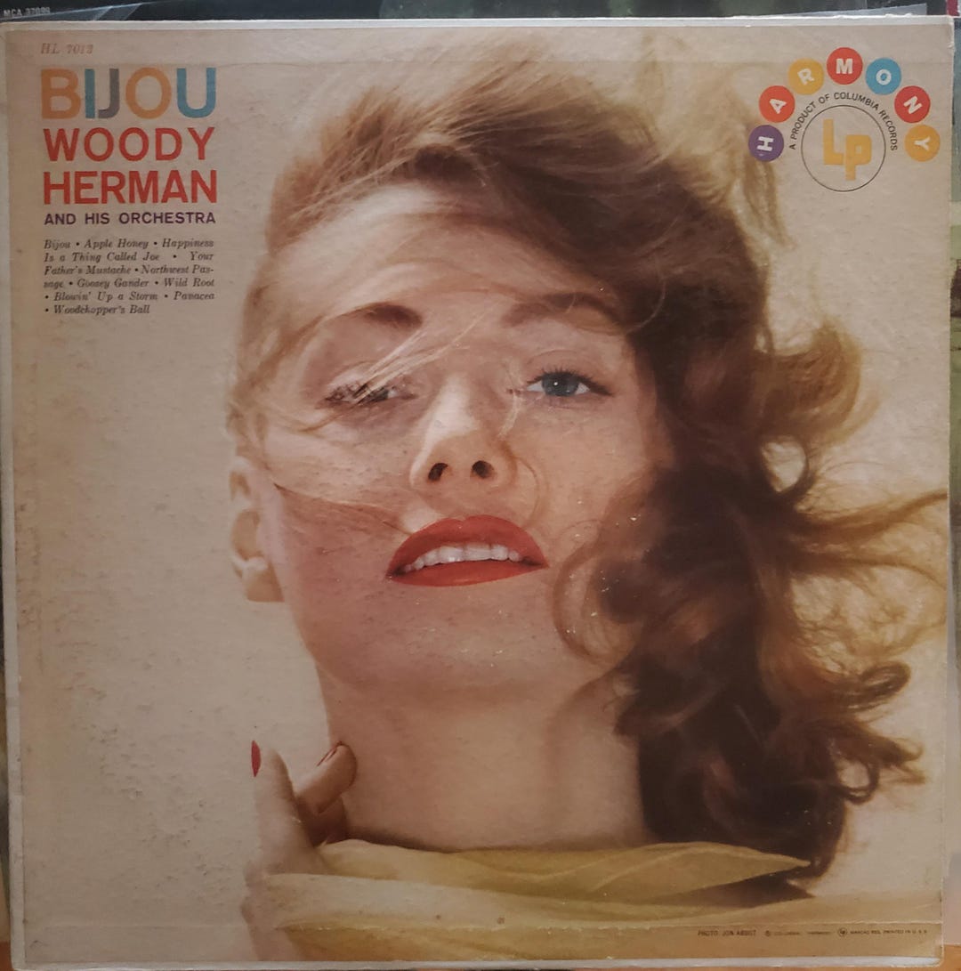 Woody Herman, Bijou, Vintage Record Album, Vinyl LP, Classic Big Band ...