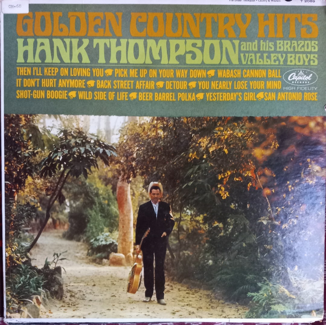 Hank Thompson and His Brazos Valley Boys, Golden Country Hits, Vintage ...