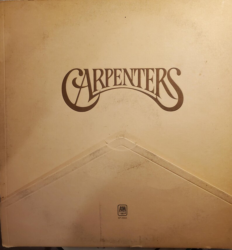 Carpenters, Self Titled Album, 1971, Vintage Vinyl Record Album ...
