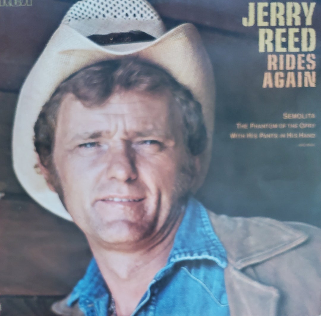 Jerry Reed, Rides Again, Vintage Record Album, Vinyl LP, Classic ...