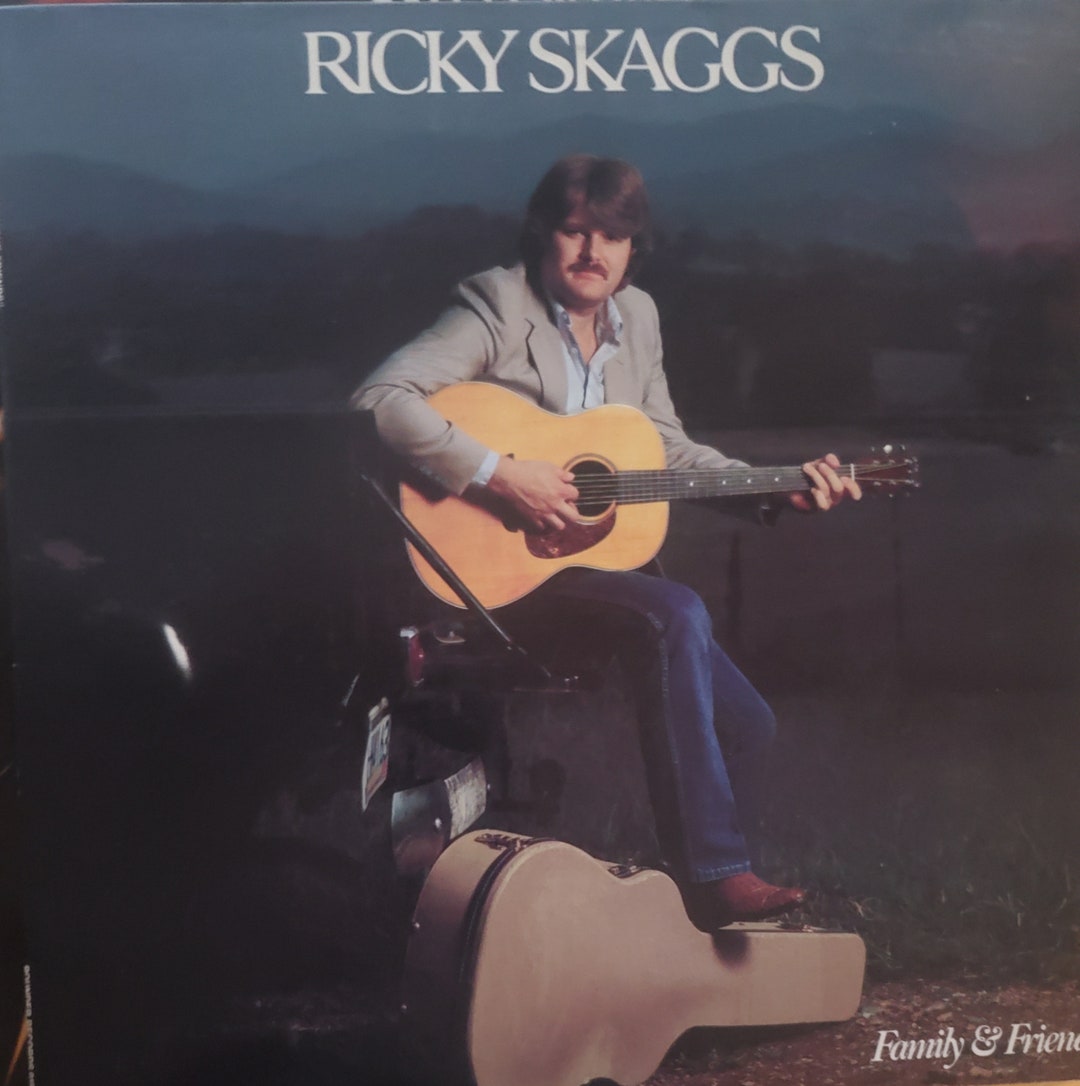 Ricky Skaggs, Family and Friends, Vintage Record Album, Vinyl LP ...