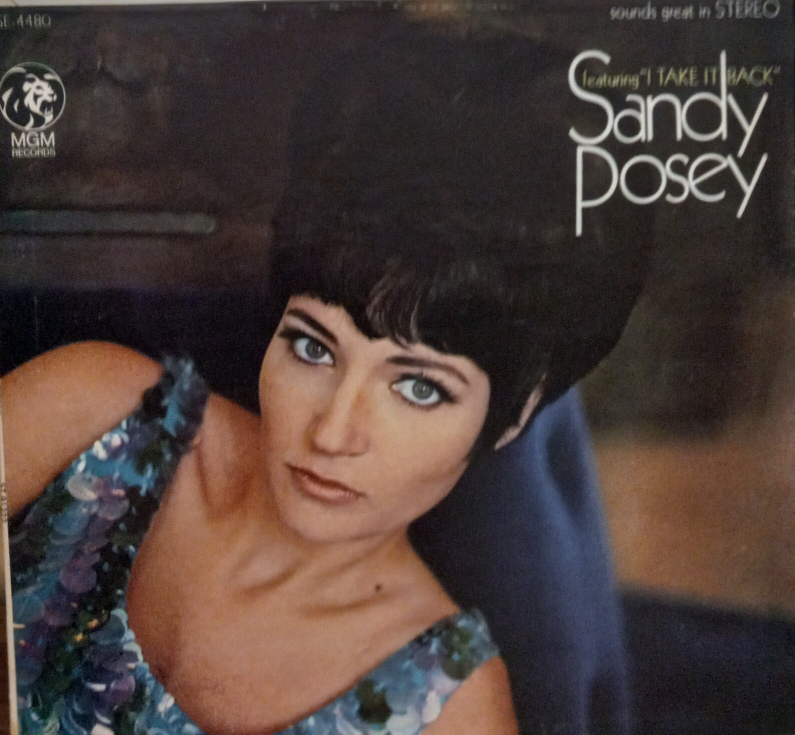 Sandy Posey, Featuring I Take It Back, Vintage Record Album, Vinyl LP ...