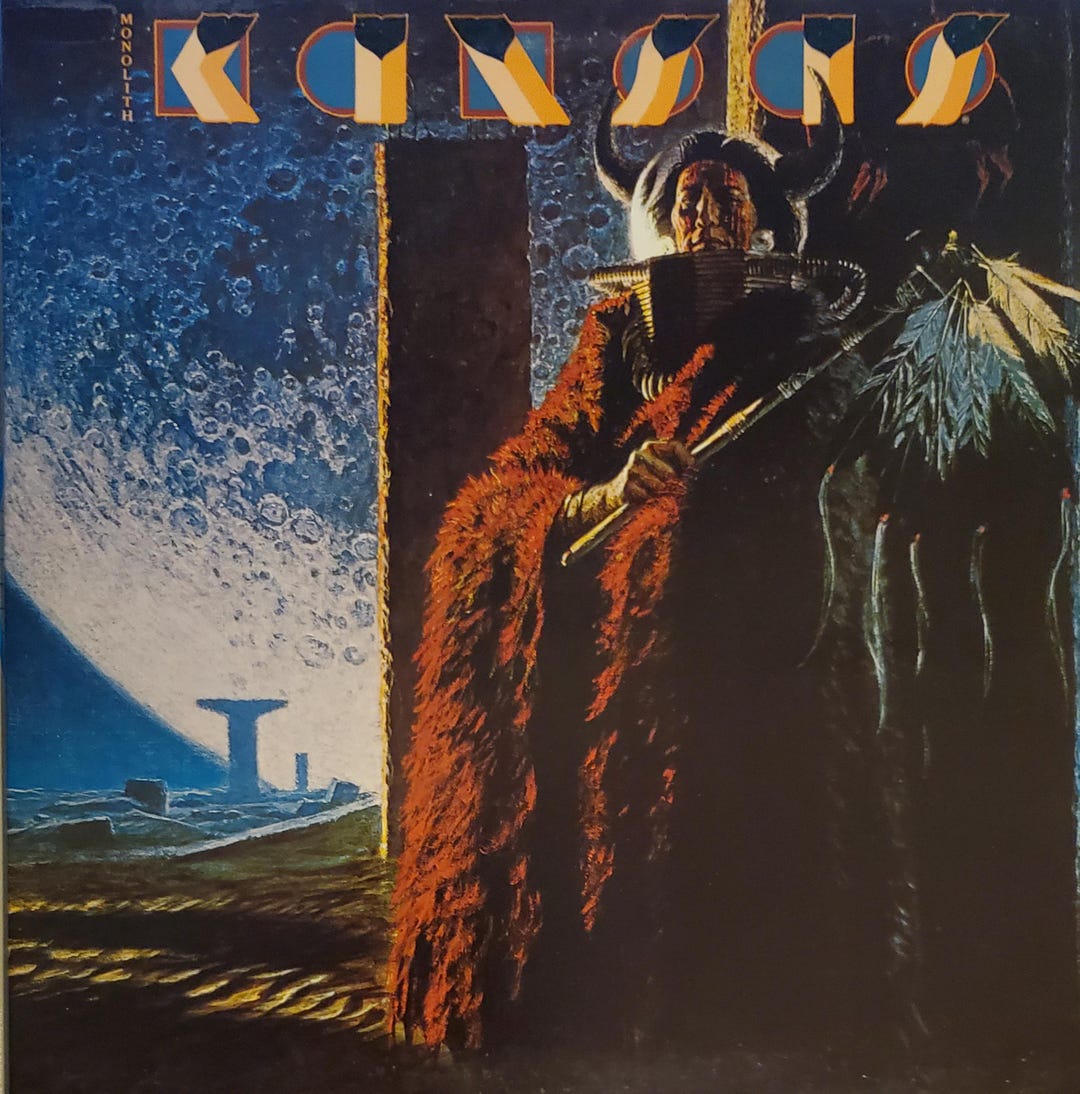 Kansas, Monolith, Vintage Record Album, Vinyl LP, Classic Rock Music ...