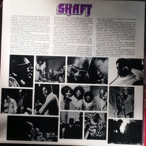 Shaft, Music From the Soundtrack Composed and Performed by Isaac Hayes ...