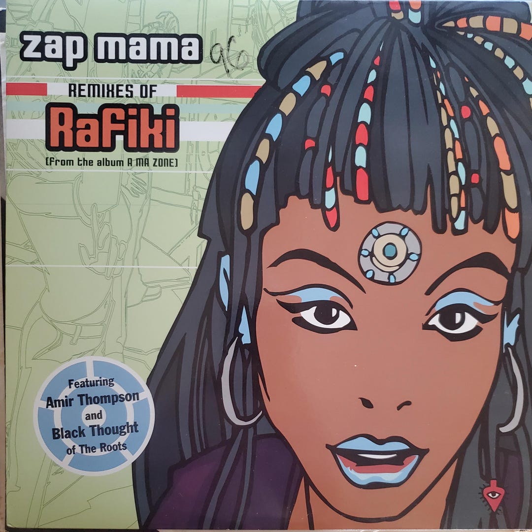 Zap Mama, Remixes of Rafiki From the Album A Ma Zone, Amir Thompson ...
