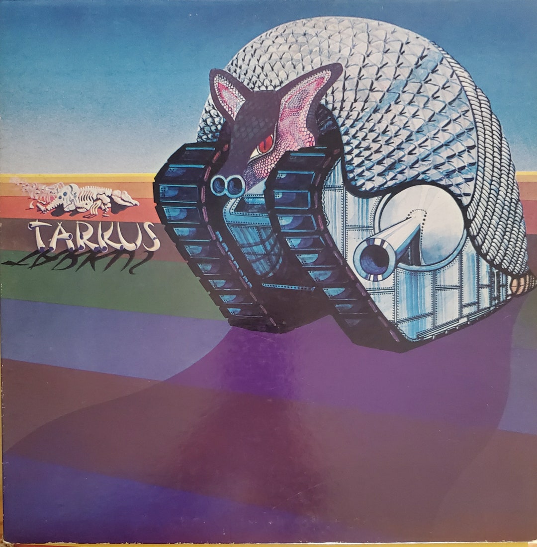 Emerson Lake & Palmer, Tarkus, Vintage Record Album, Vinyl LP ...