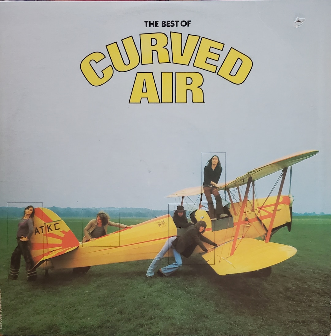 Curved Air, the Best of Curved Air, Vintage Vinyl Record, Classic Prog ...