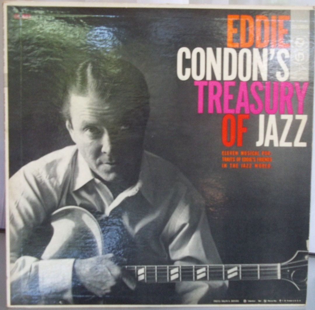Eddie Condon's Treasury of Jazz, Vintage Record Album, Vinyl LP ...