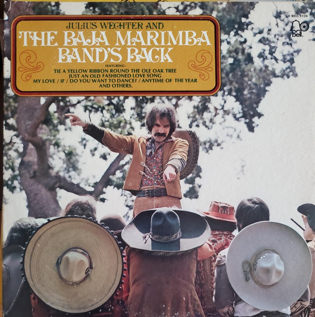 Julius Wechter and the Baja Marimba Band Back, Vintage Record Album ...