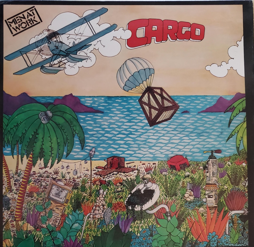 Men at Work, Cargo, Vintage Record Album, Vinyl LP, Classic New Wave ...