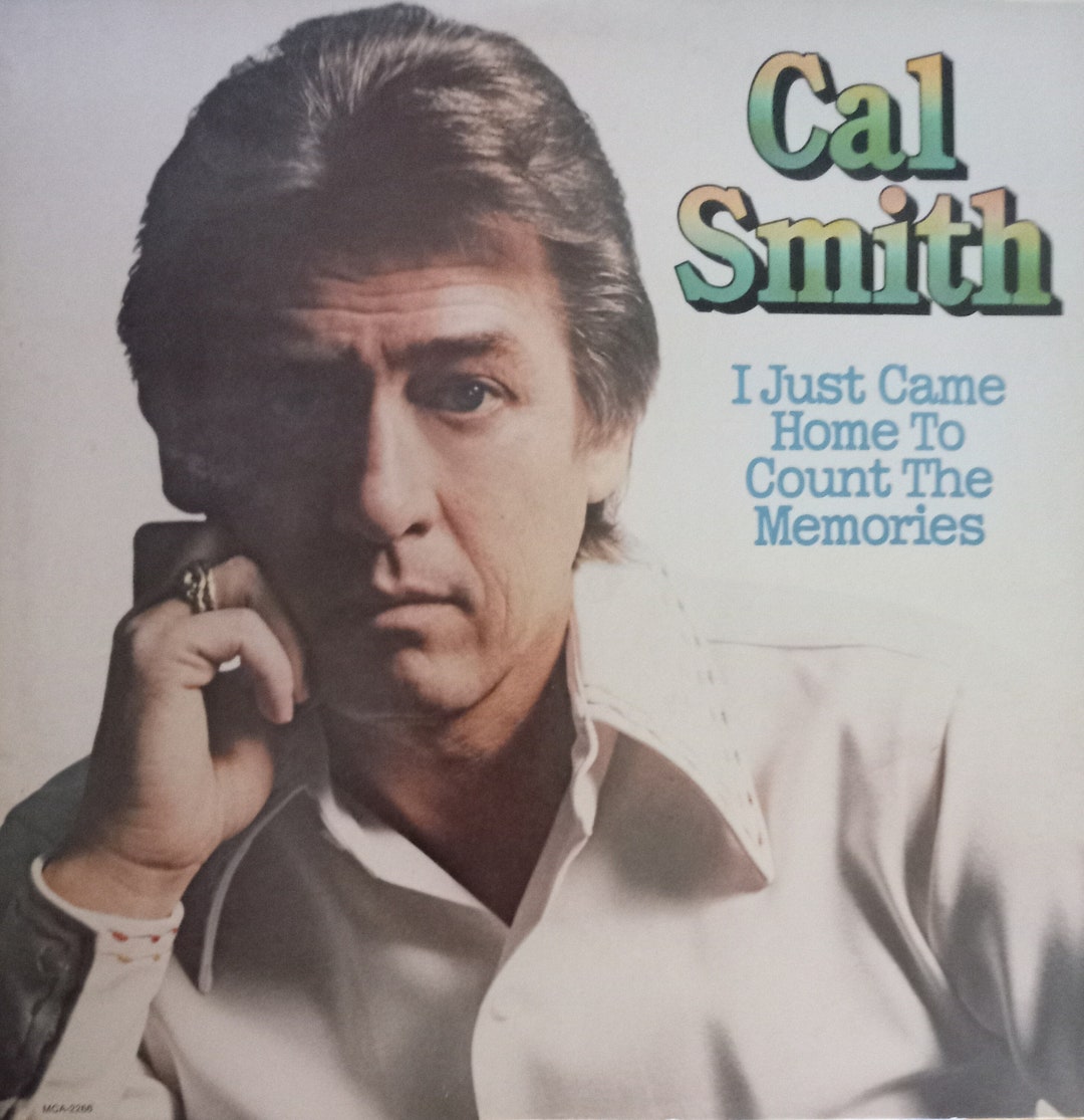 Cal Smith, I Just Came Home to Count the Memories, Vintage Record Album ...