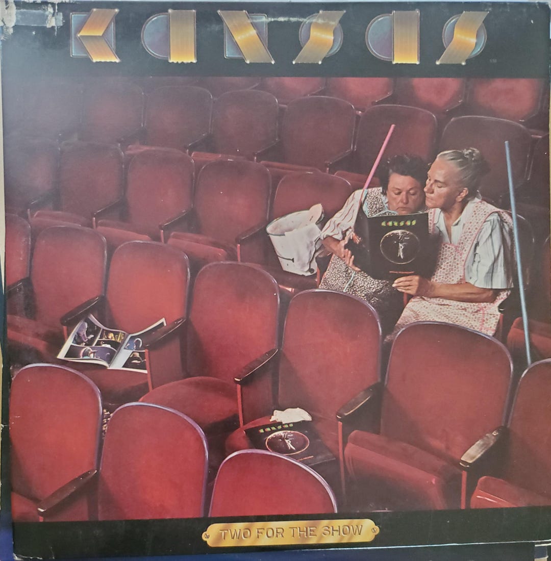 Kansas, Two for the Show, 2-record Live Recording, Vintage Record Album ...