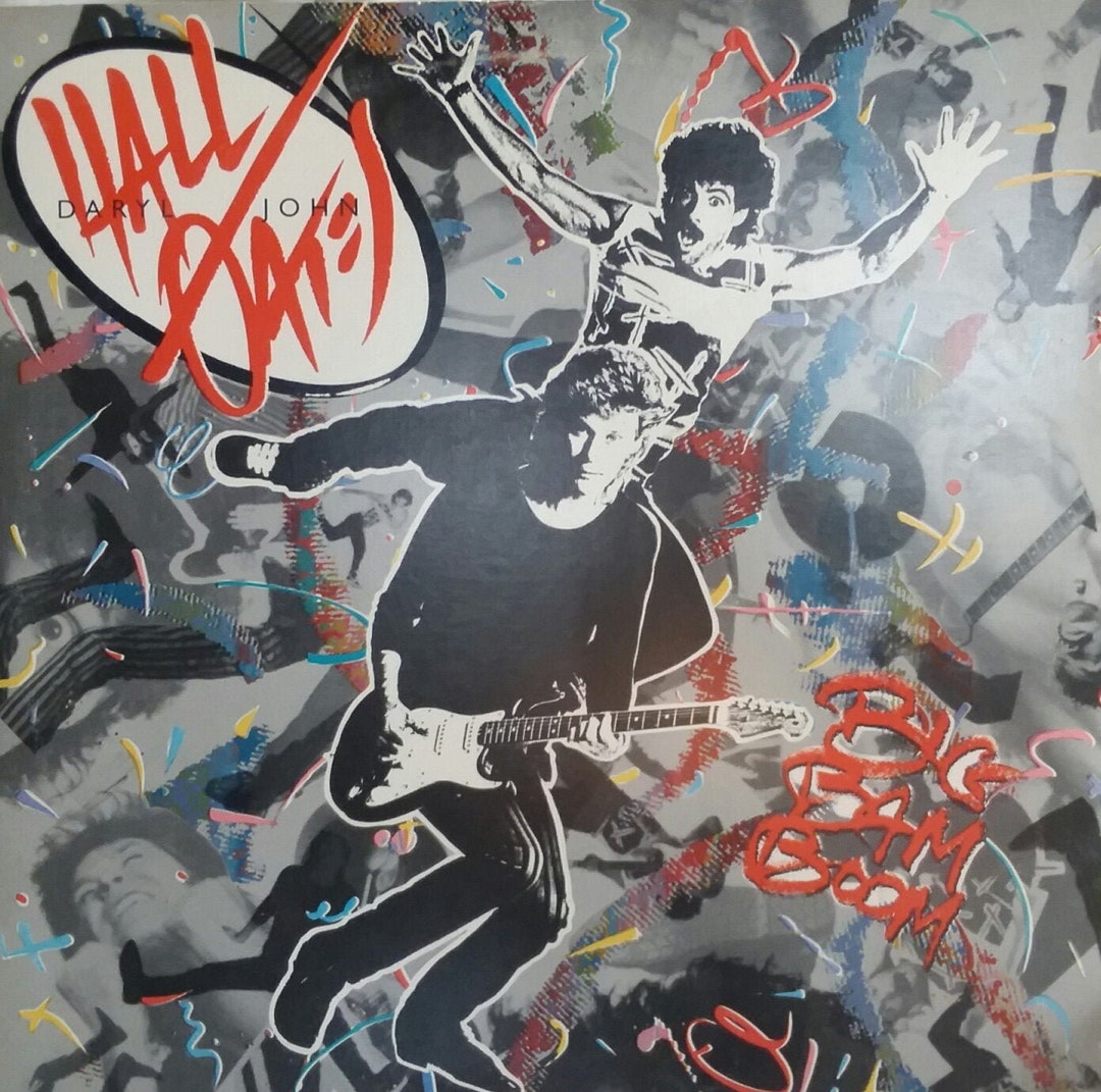 Daryl Hall and John Oates, Big Bam Boom, Vintage Record Album, Vinyl LP ...