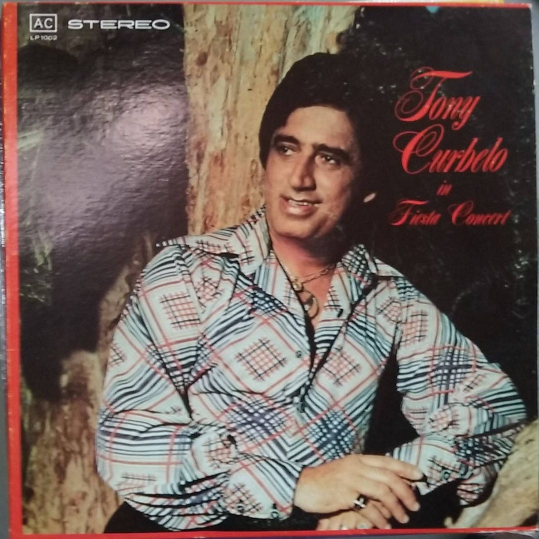 Tony Curbelo in Fiesta Concert, Vintage Record Album, Vinyl LP, Classic ...