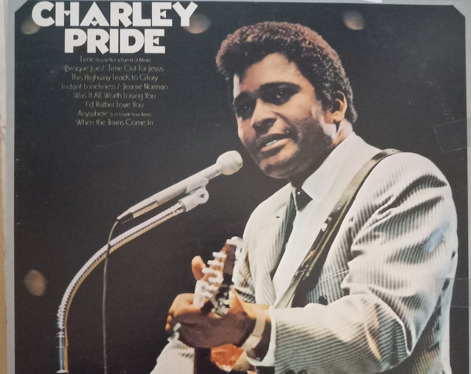 Charley Pride, the Imcoparable, Vintage Record Album, Vinyl LP, Classic ...