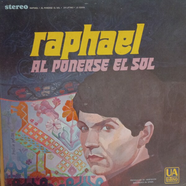 Spanish Singer Actor - Etsy