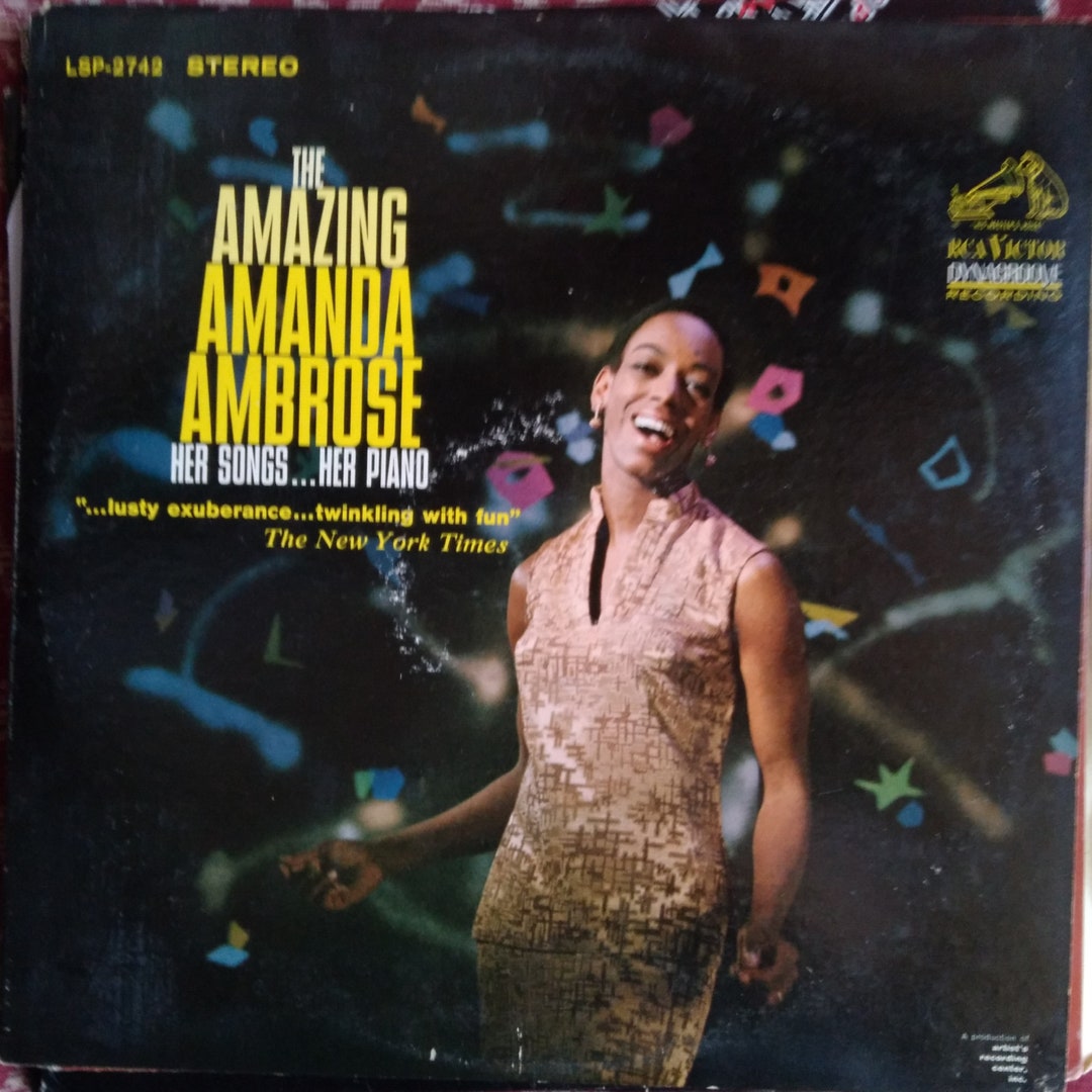 Amanda Ambrose, the Amazing Amanda Ambrose, Vintage Record Album, Vinyl ...