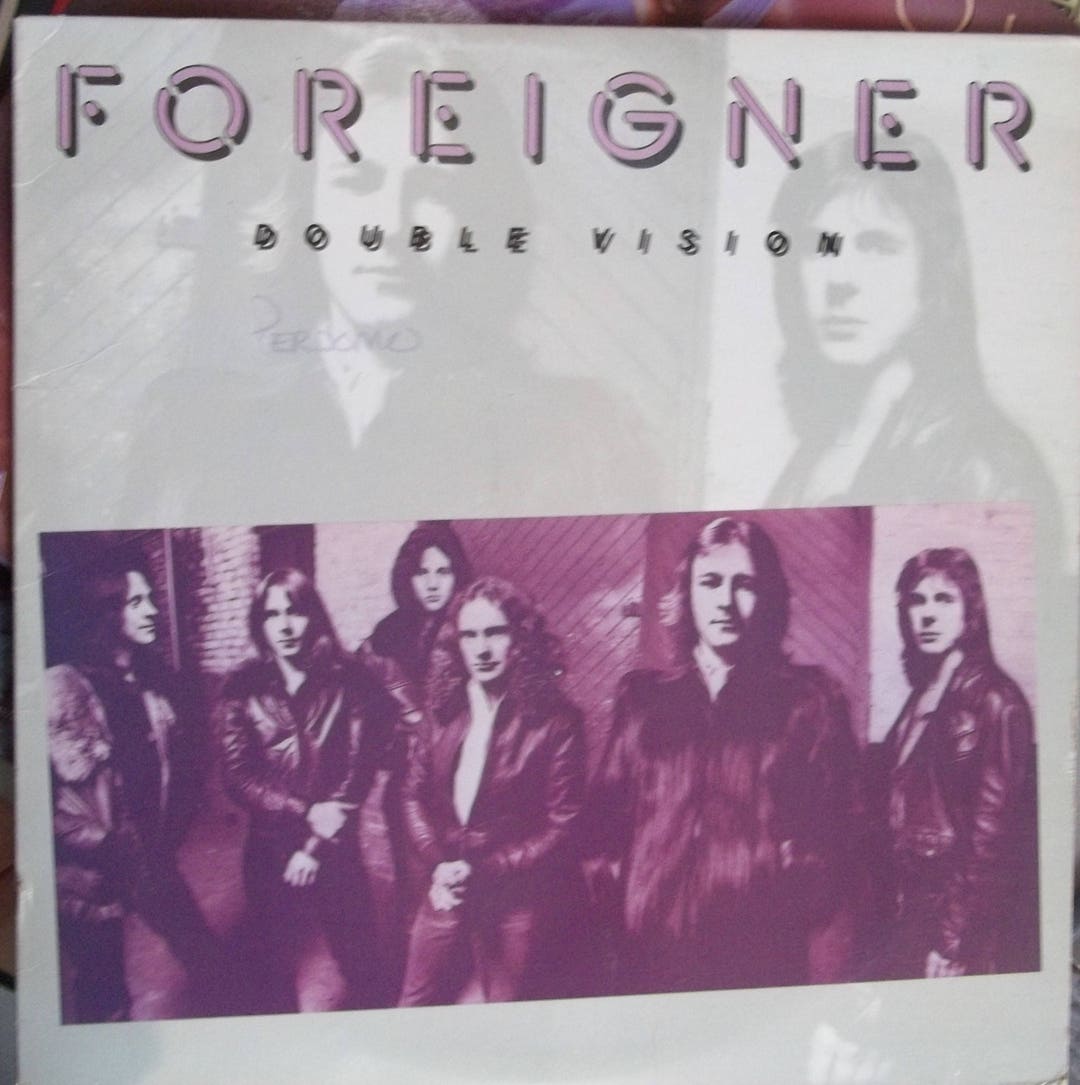 Foreigner, Double Vision, Vintage Record Album, Vinyl LP, Classic Rock ...