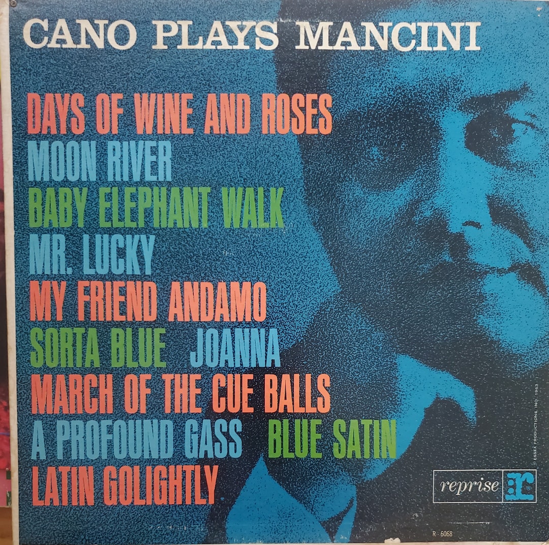 The Eddie Cano Quartet, Cano Plays Mancini, Vintage Vinyl Record Album ...