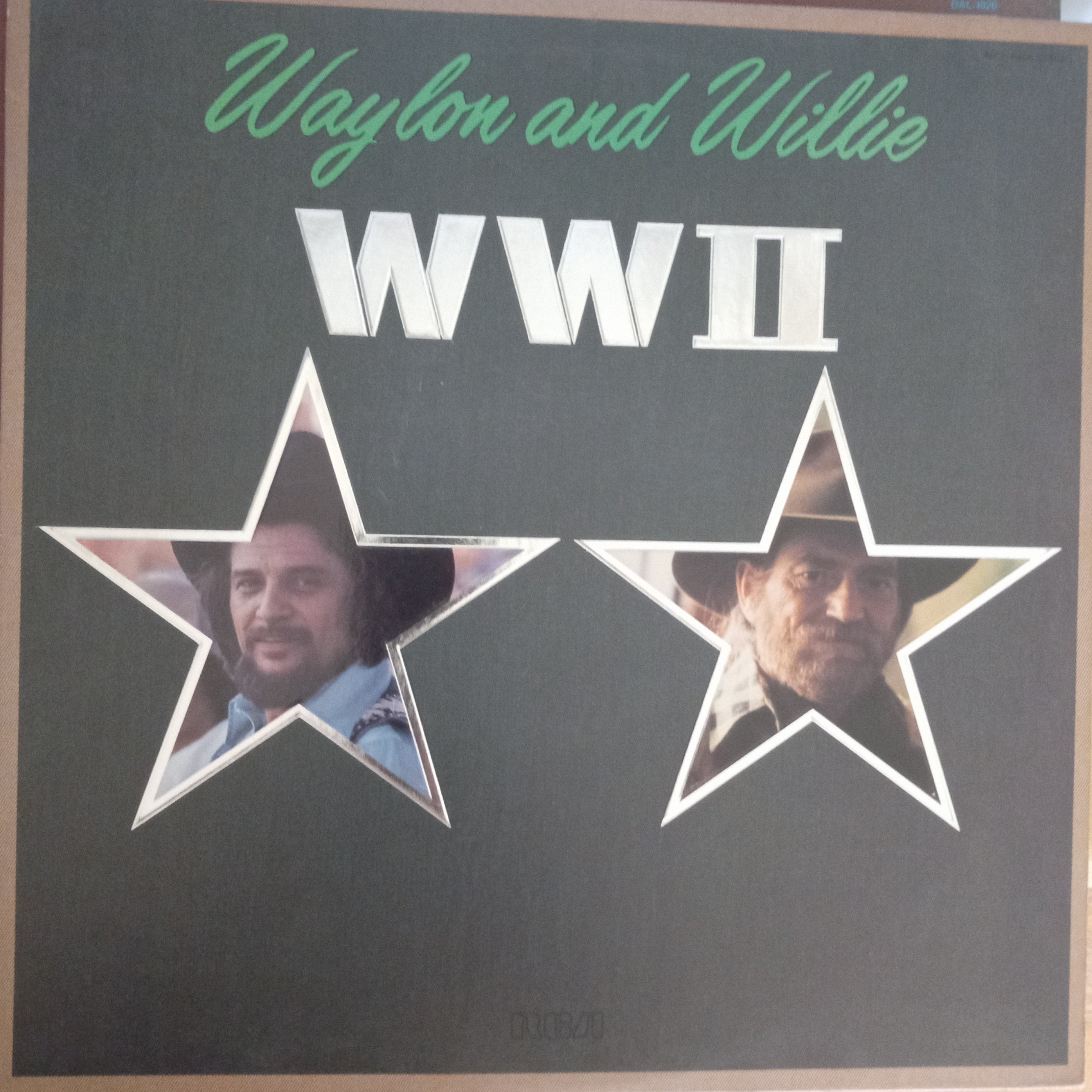 Waylon and Willie, WWII Vintage Record Album, Vinyl LP, Waylon Jennings ...