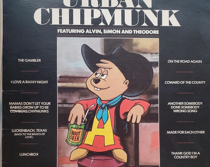 Alvin and the Chipmunks With David Seville, Urban Chipmunk, Vintage ...