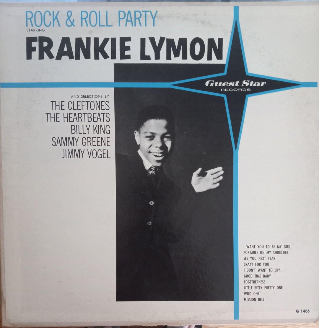 Rock and Roll Party Starring Frankie Lymon, Vintage Record Album, Vinyl ...