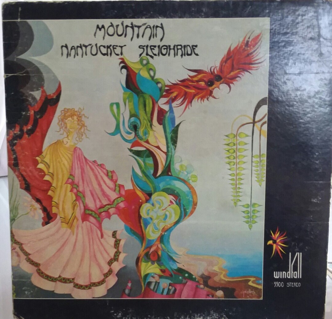 Mountain, Nantucket Sleighride, Vintage Record Album, Vinyl LP, Classic ...
